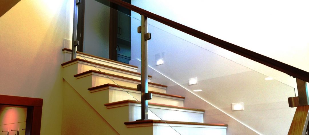 Beautiful Glass Railing with Riffsawn White oak handrail - Header 2 ...
